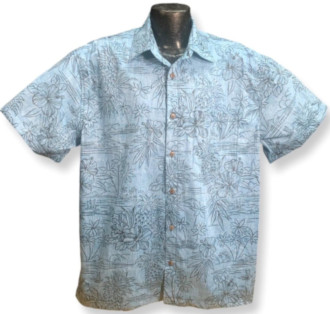 Tropical and Traditional Cotton Hawaiian Shirts- Made in USA