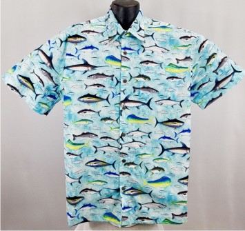 Fishing Hawaiian aloha shirts and clothing