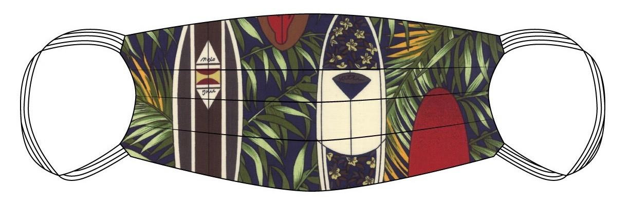 Surfboards Aloha Safety Mask 100% Cotton Made in USA