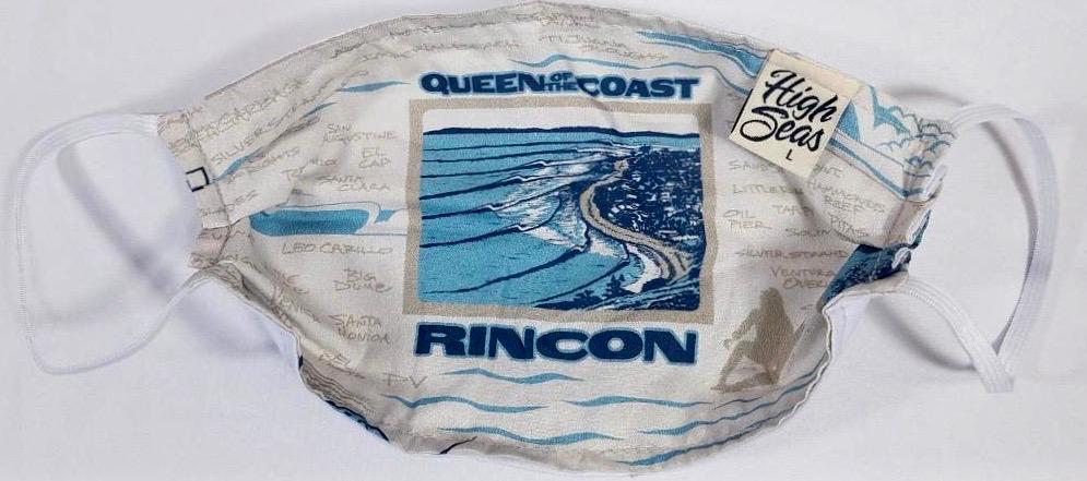 Rincon Beach Surfing Mask 100% Cotton Made in USA